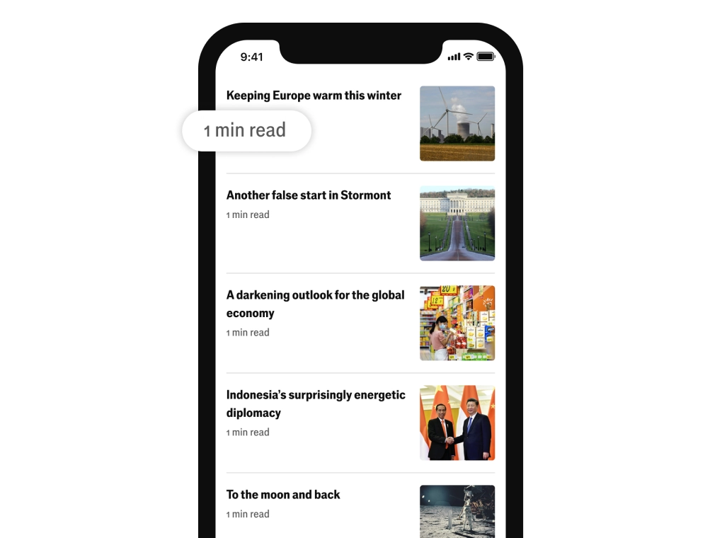 The Economist Espresso Subscription